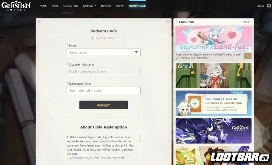 UPDATED! Genshin Impact Codes - For March 2025!