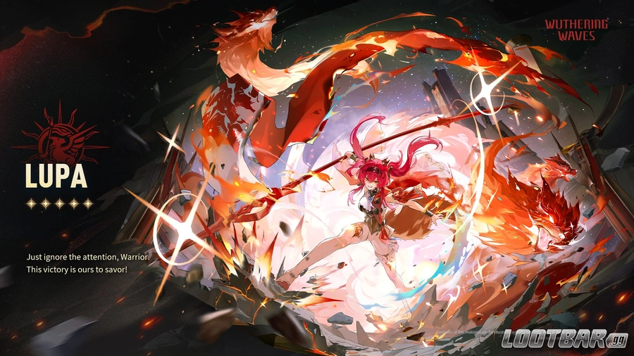 Wuthering Waves Lupa Ascension, Signature Weapon & Forte Materials