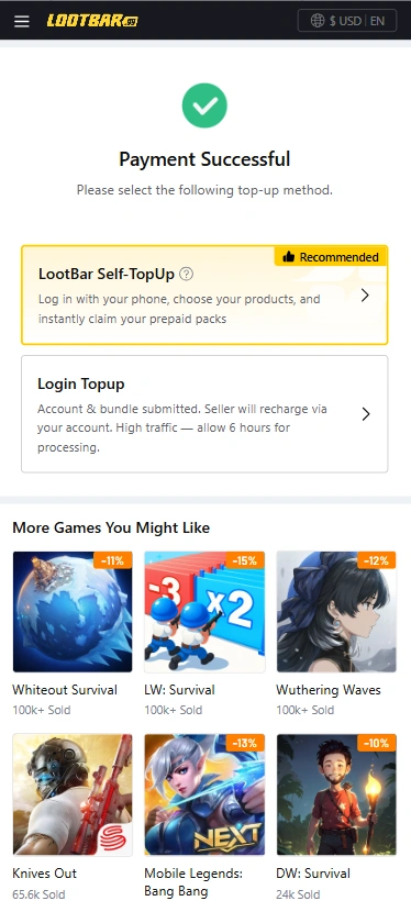 LootBar.gg - A Secure and Affordable Game Marketplace